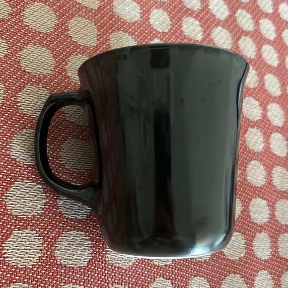 Pyrex | Kitchen | Vintage Pyrex Coffee Mug Milk Glass Rare Black | Poshmark
